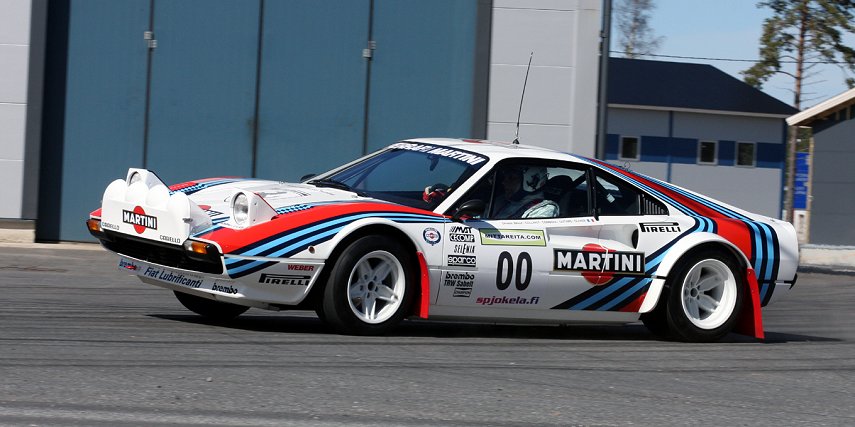 Ferrari’s one and only rally car, the [308 GTB] : r/spotted